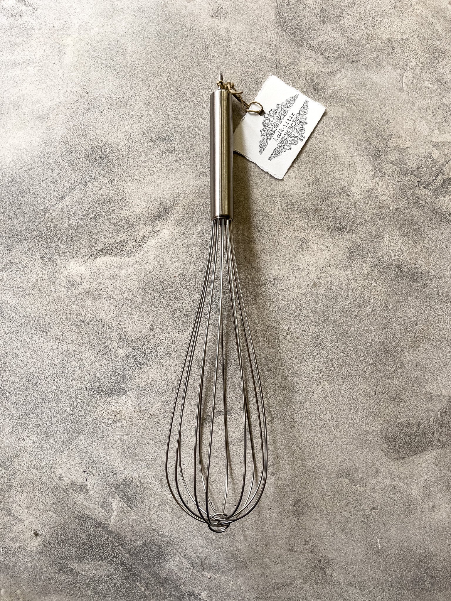 Stainless steel whisk - 35cm/13.7" – Kalklitir
